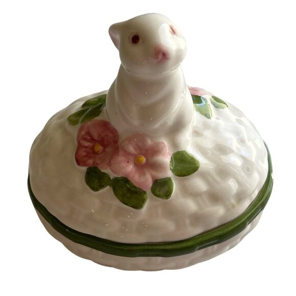 Avon | Accents | Vintage Avon 982 Handpainted Ceramic Rabbit Trinket ...